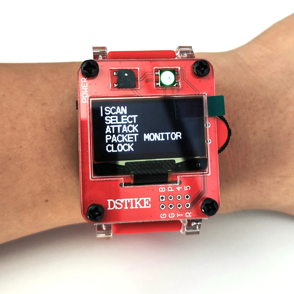 DSTIKE Deauther Watch X – Dispositivo educativo para análisis de red ...